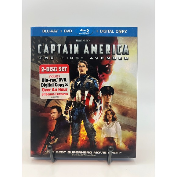 Marvel Studios | Media | Captain America The First Avenger Blu Ray Dvd ...